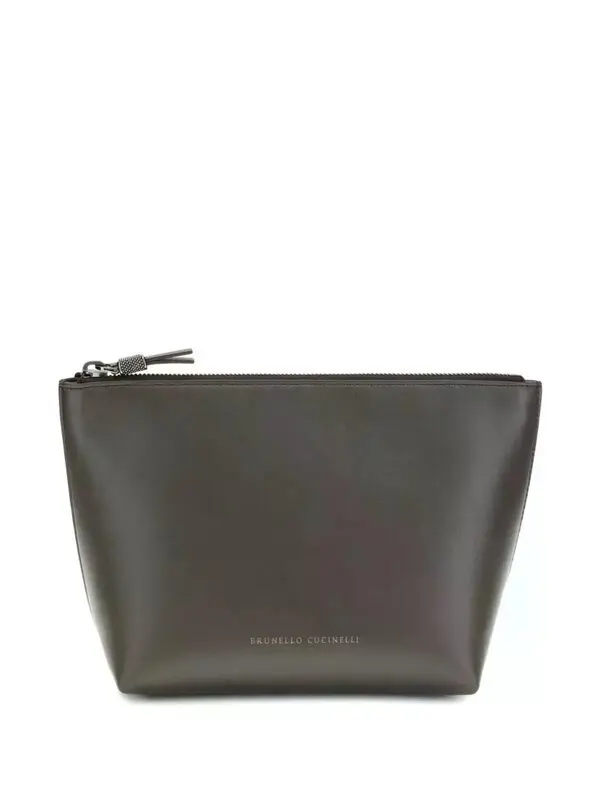 Brunello Cucinelli Logo-print Clutch