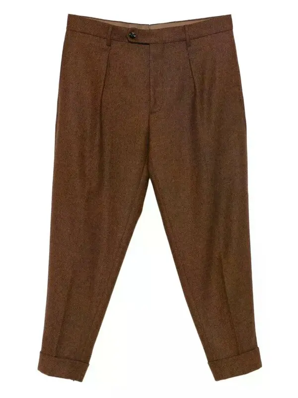 BERWICH Chiaia Pleated Trousers