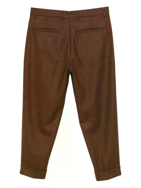 BERWICH Chiaia Pleated Trousers