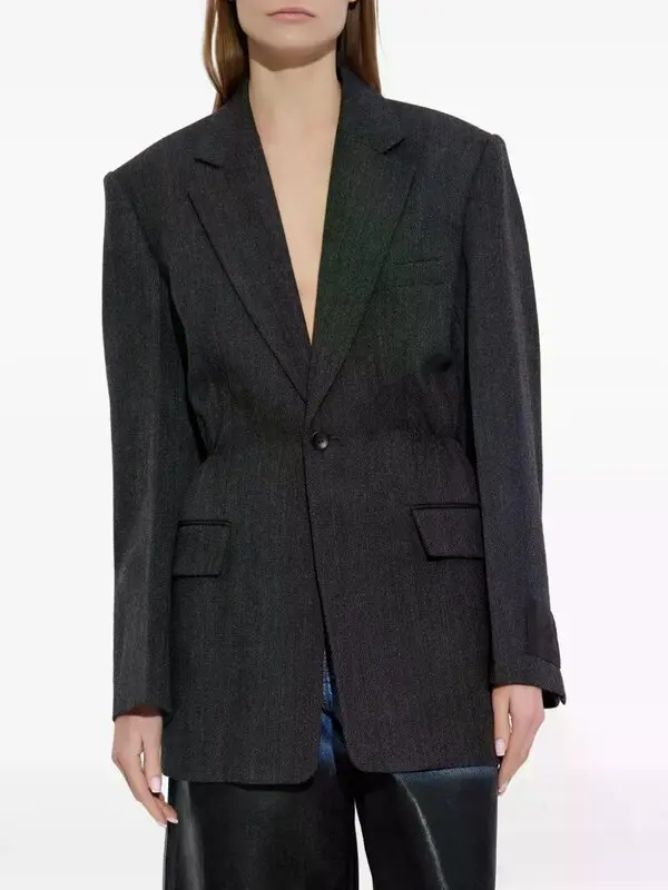 Alexander Wang Elastic-waistband Blazer
