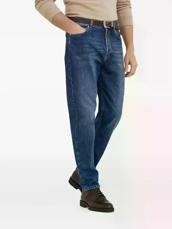 Brunello Cucinelli Five-pocket Jeans - Black