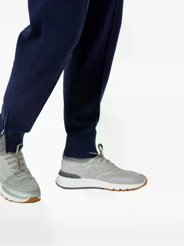 Brunello Cucinelli Knitted Runner Sneakers