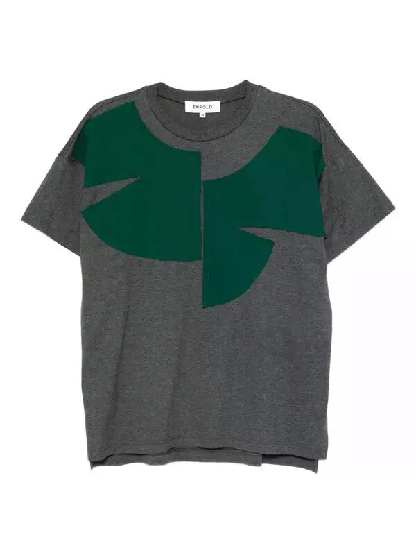 ENFOLD Patchwork T-shirt