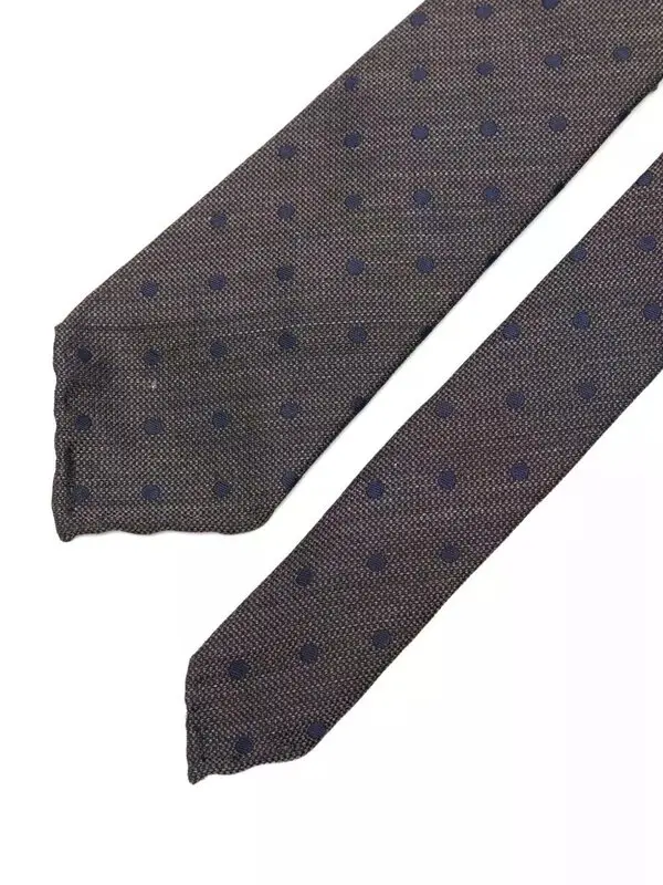 DELL'OGLIO Pointed Tip Tie