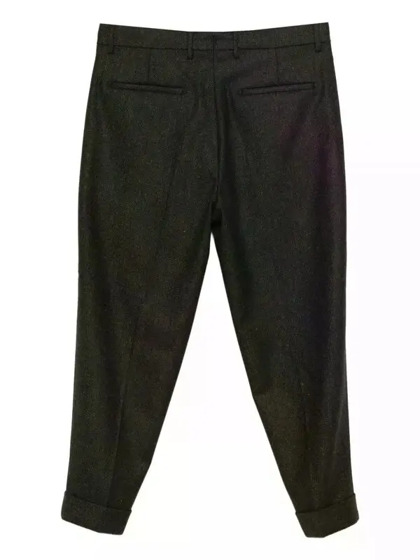 BERWICH Chiaia Pleated Cuffed Trousers