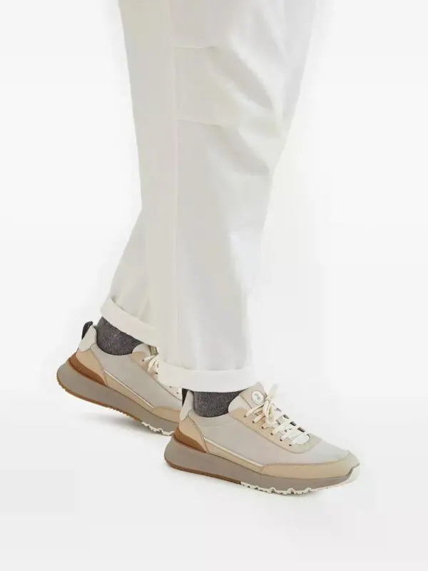 Brunello Cucinelli Panelled Sneakers