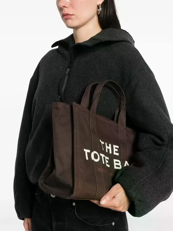 Marc Jacobs The Tote Bag Canvas Medium - Brown