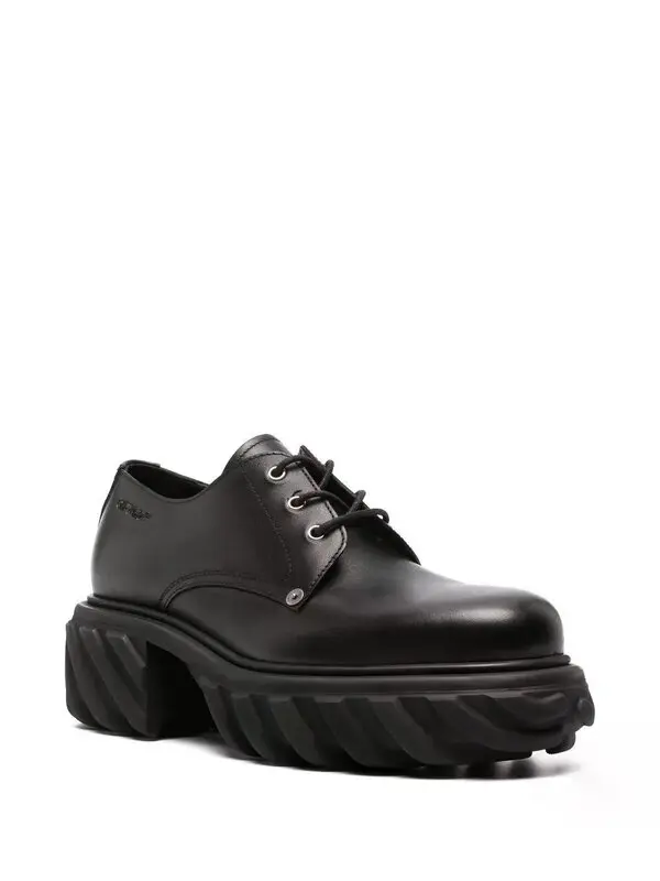 Off-White Exploration Leather Derby Shoes