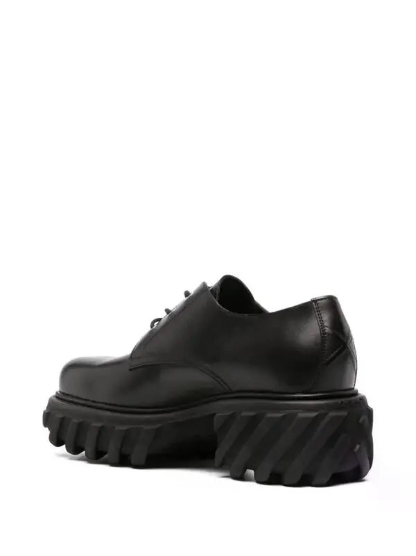 Off-White Exploration Leather Derby Shoes