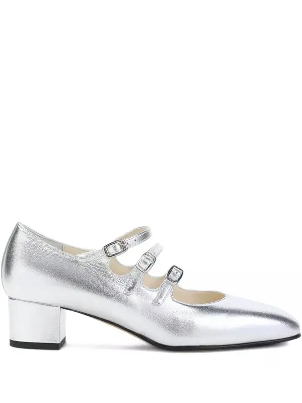 CAREL 40mm Kina Buckle Strap Pumps