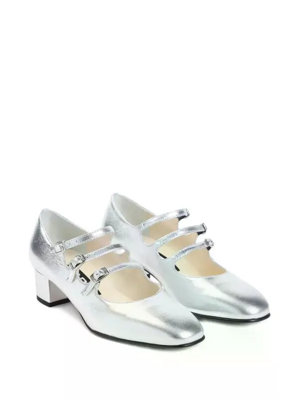 CAREL 40mm Kina Buckle Strap Pumps