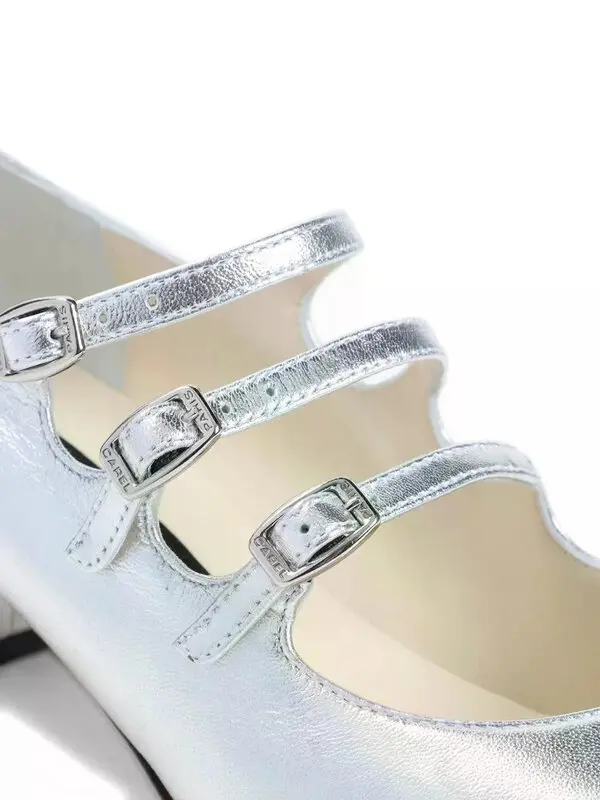 CAREL 40mm Kina Buckle Strap Pumps