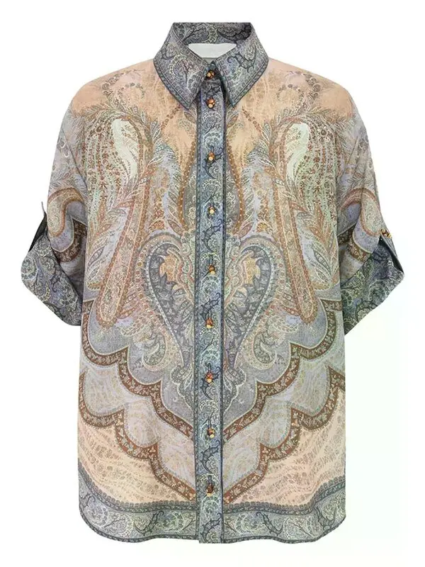Zimmermann Wanderlust Tapestry Shirt