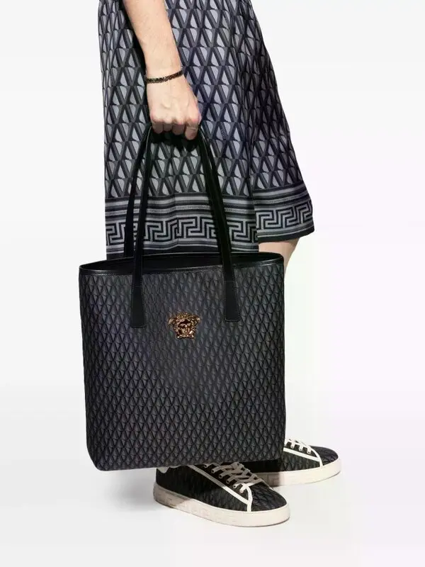 Versace Medusa Jacquard Tote Bag