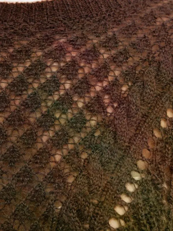 TWINSET Openwork Sweater - Brown
