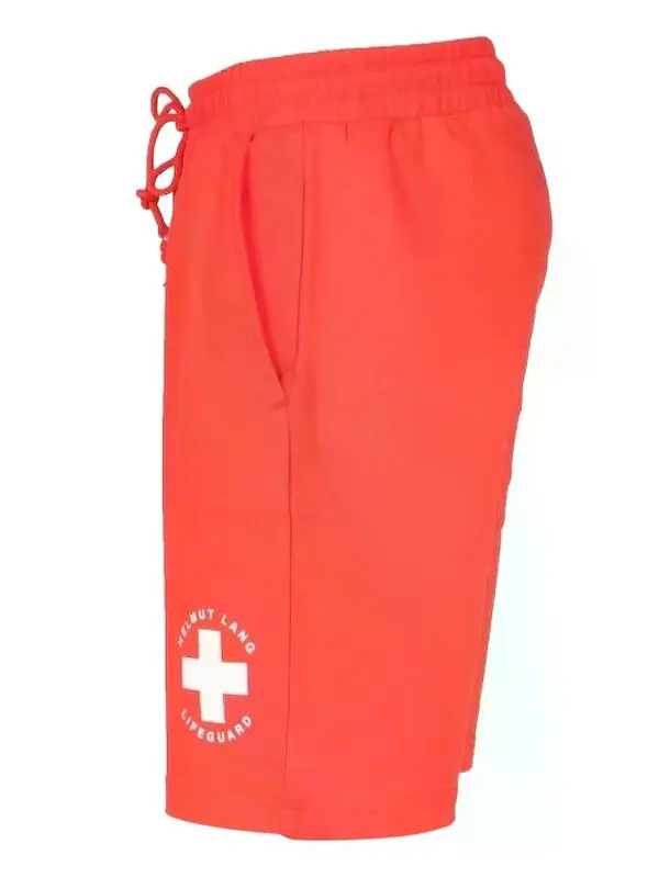 Helmut Lang Graphic Drawstring Shorts
