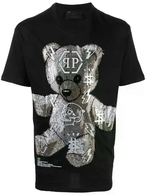 Philipp Plein Teddy Bear Short-sleeve T-shirt