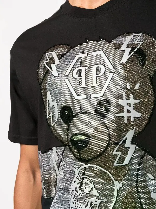 Philipp Plein Teddy Bear Short-sleeve T-shirt