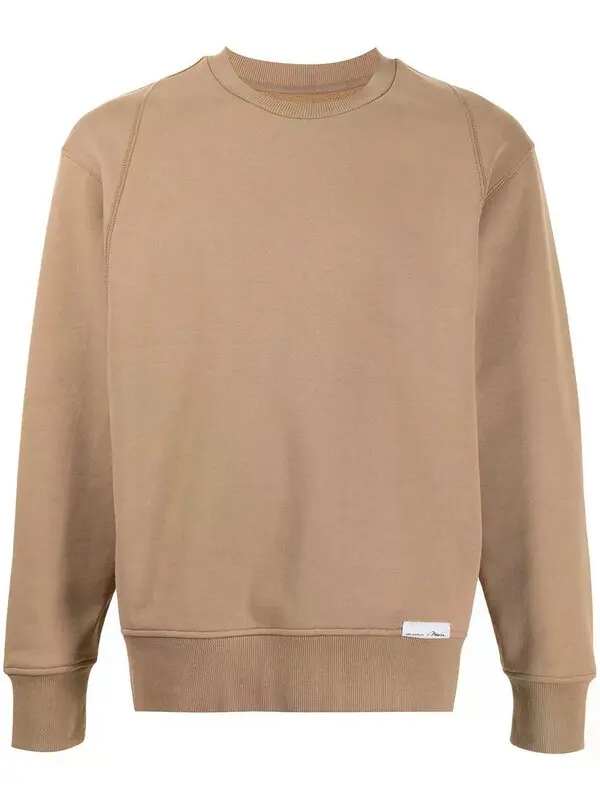 3.1 Phillip Lim Logo-patch Detail Sweatshirt - Neutrals