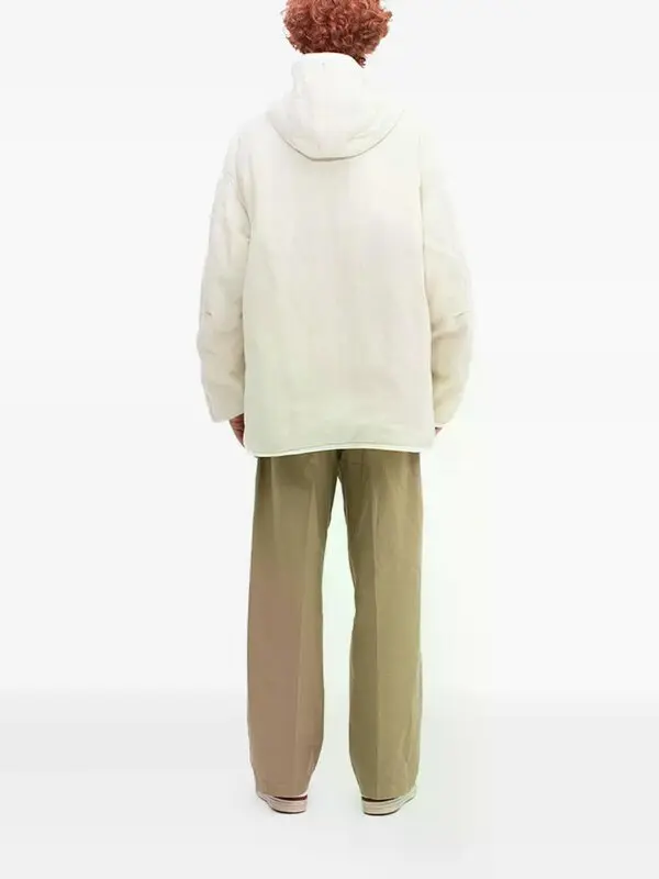 Visvim Greely Corps Hooded Parka Coat - Neutrals