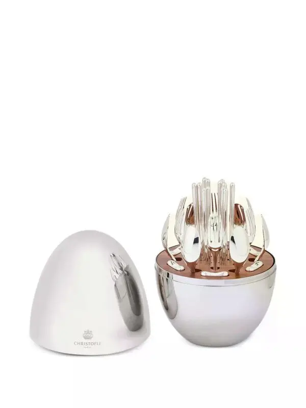 Christofle Mood Asia -plated Cutlery Set - Silver