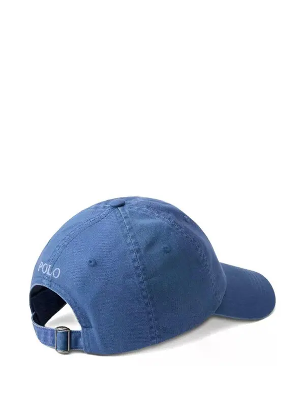 Polo Ralph Lauren Cotton Cap With Logo - Blue