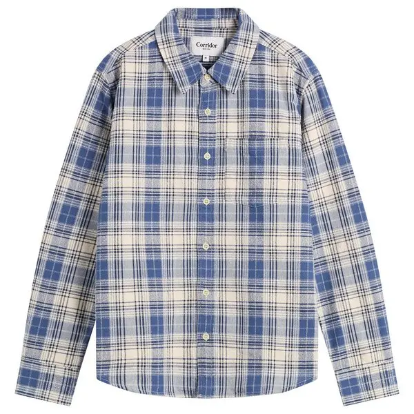 CORRIDOR Equinox Long Sleeve Shirt - Navy