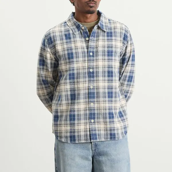 CORRIDOR Equinox Long Sleeve Shirt - Navy