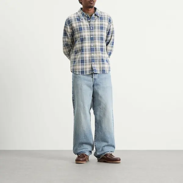 CORRIDOR Equinox Long Sleeve Shirt - Navy