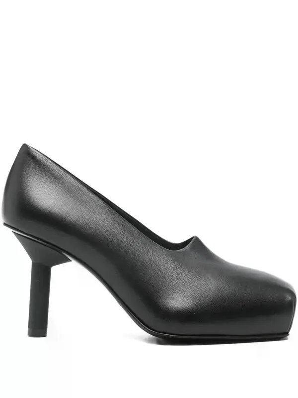 ALAINPAUL 80mm Square Toe Pumps