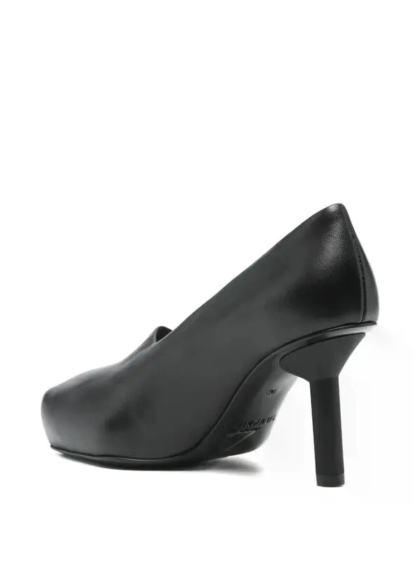 ALAINPAUL 80mm Square Toe Pumps