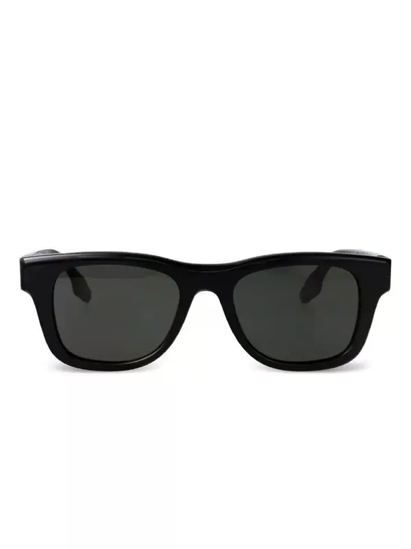 VISION OF SUPER Rectangle-frame Sunglasses - Black