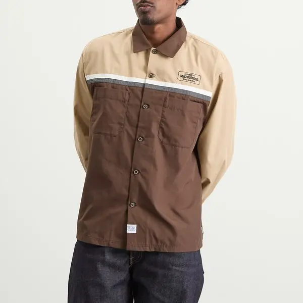 NEIGHBORHOOD Classic Work Bicolor Shirt