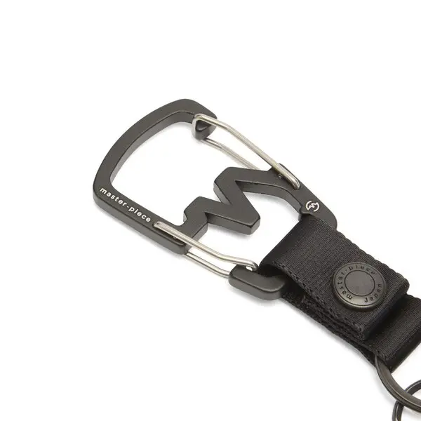 MASTER-PIECE CO M-carabiner Key Ring - Black