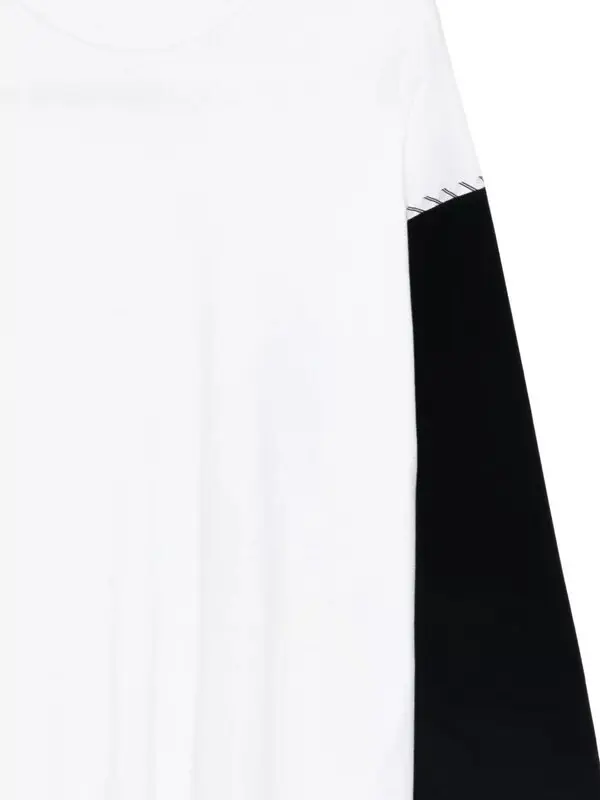 ENFOLD Contrast-sleeve Top