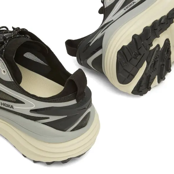 Hoka One One Stinson 7 Trail Running Sneakers - Stellar Grey/eggshell