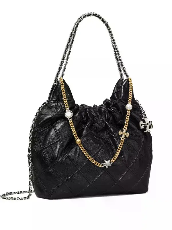 Tory Burch Fleming Distressed Tote Bag