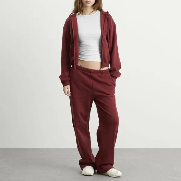 SKIMS Cotton Fleece Classic Straight Leg Pant