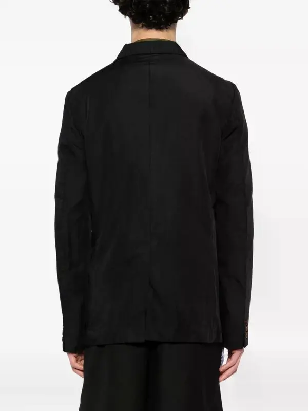 Comme Des Garçons Buttoned Blazer