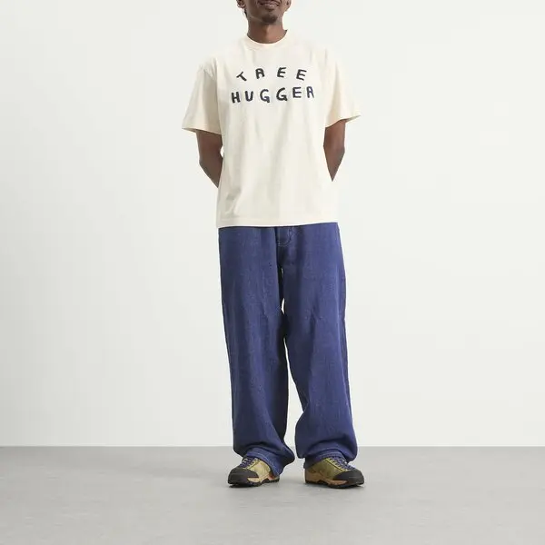 STORY MFG. Grateful Tree Hugger Short Sleeve T-shirt - Ecru