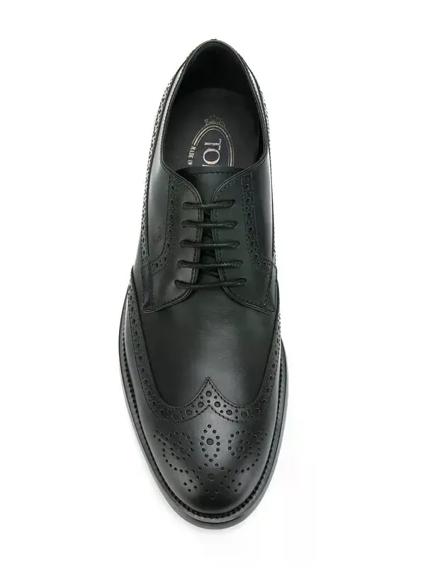 TOD'S Lace-up Brogues - Black