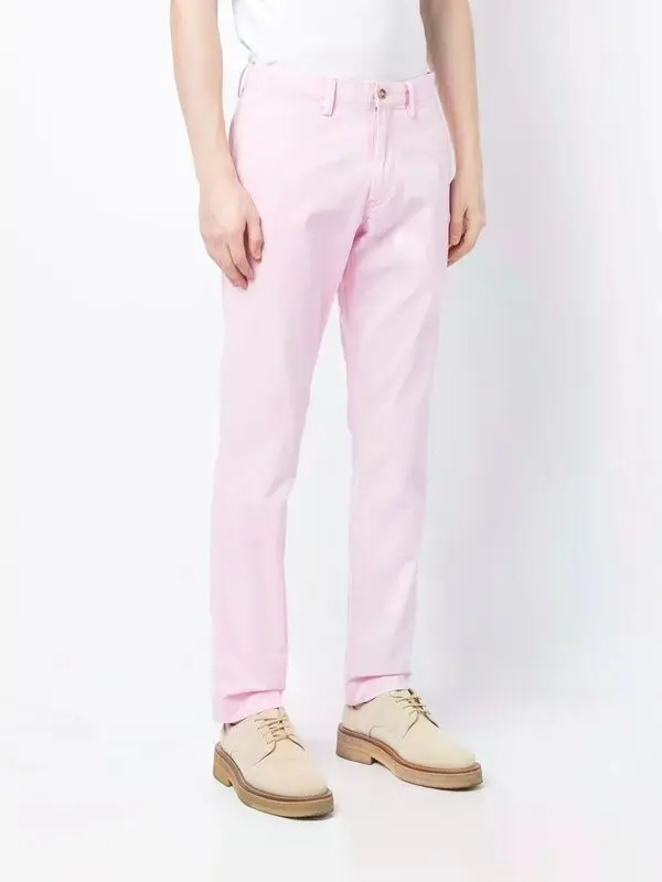 Polo Ralph Lauren Bedford Tailored-cut Trousers - Pink