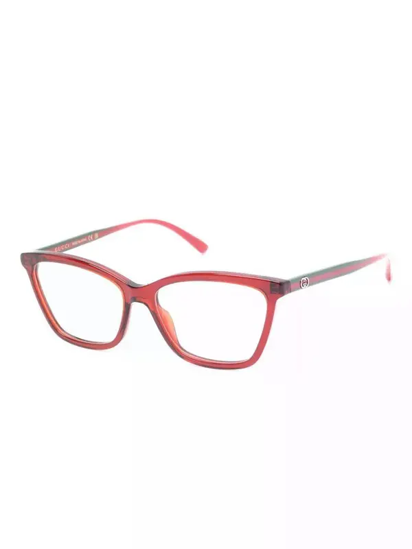 Gucci Cat-eye Glasses - Red