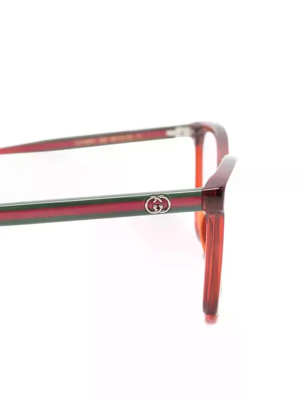 Gucci Cat-eye Glasses - Red