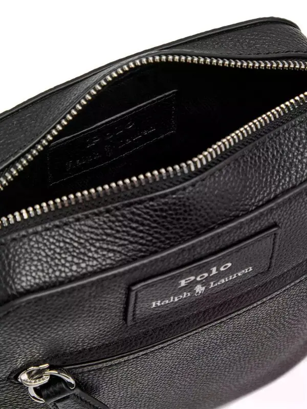 Polo Ralph Lauren Pebble Leather Messenger Bag