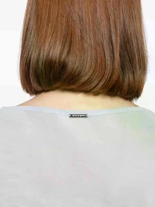 TO B. BY AGNÈS B. Sheer Long Sleeve Top