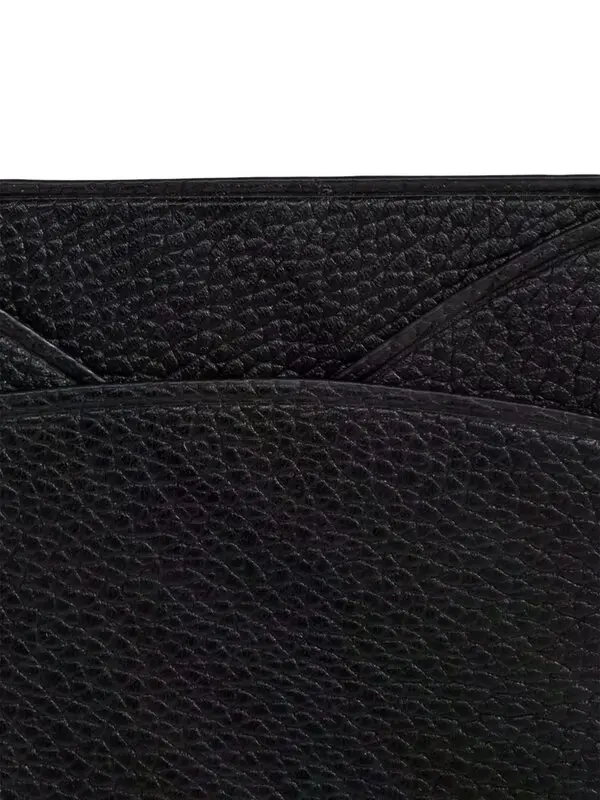Tory Burch Romy Leather Card Holder - Black