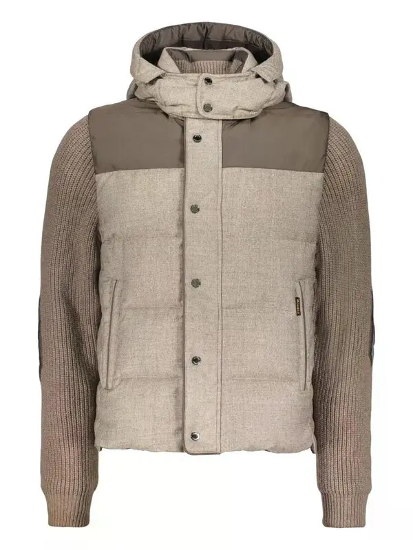 MOORER Padded Jacket With Hood