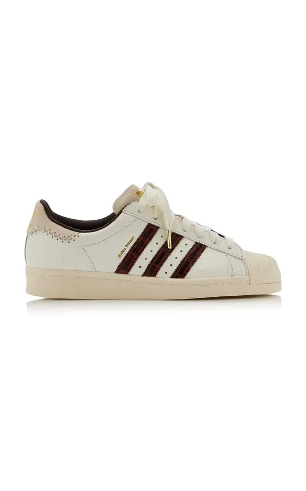 WALES BONNER X ADIDAS Superstar Leather Sneakers - Brown