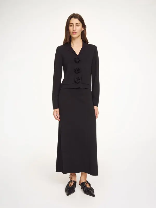 BY MALENE BIRGER Rosa Cardigan - Black